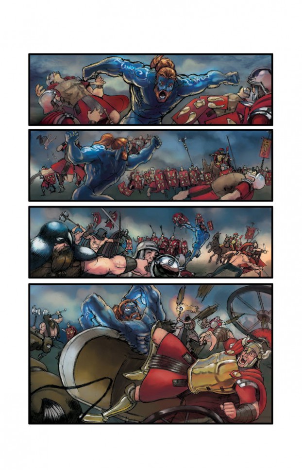 Saltire, Scotland’s First Superhero – Broken Frontier