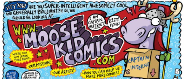 Small Press Spotlight on... 'Moose Kid Comics' with Jamie Smart ...