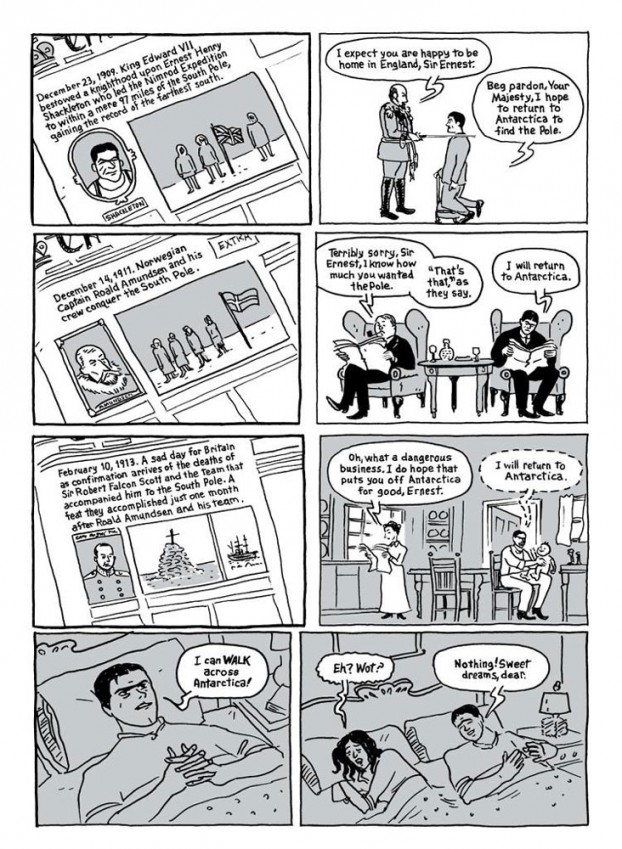 Shackleton: Antarctic Odyssey - Nick Bertozzi Relates a Classic Tale of ...