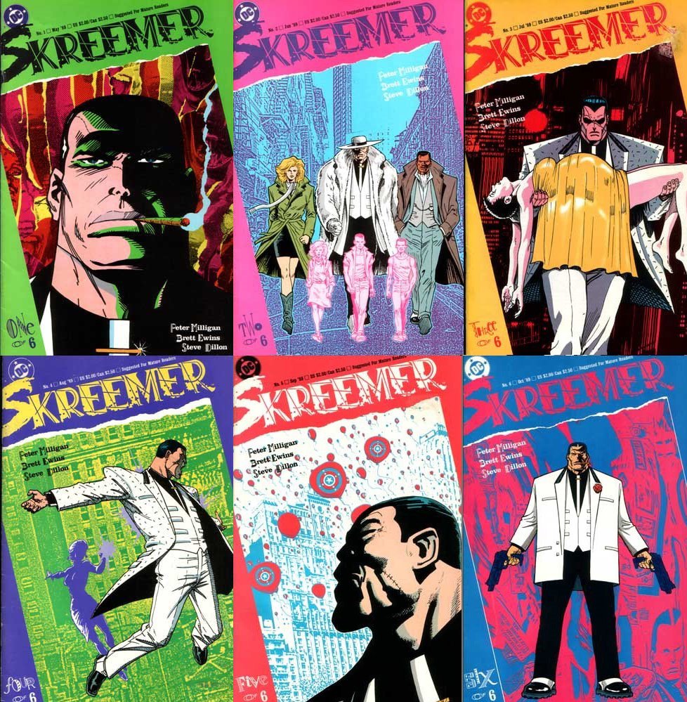 Skreemer (Peter Milligan and Brett Ewins; Vertigo Comics) – Broken Frontier