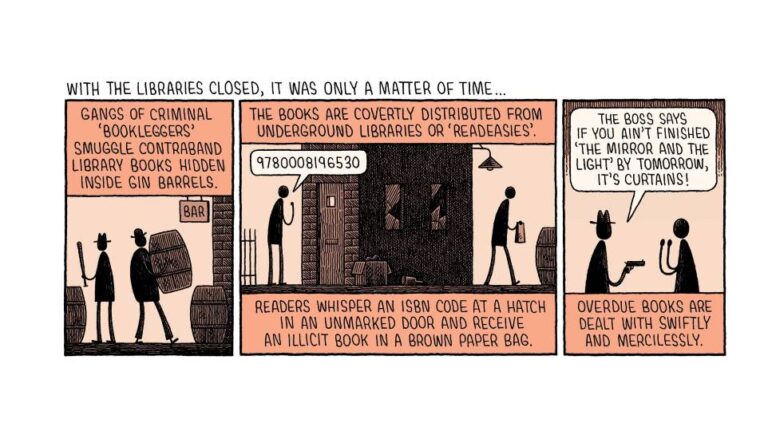 revenge of the librarians tom gauld 5a – Broken Frontier