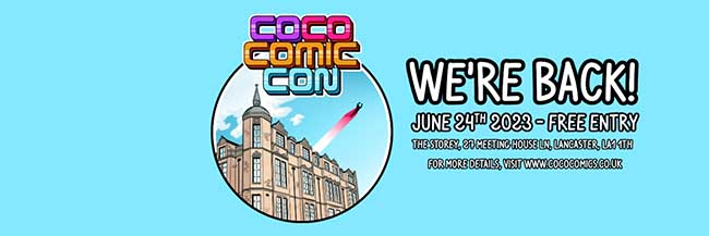 CoCo Comic Con Returns to Lancaster on June 24th, 2023 – Broken Frontier
