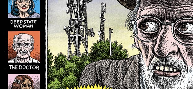 Preview: Tales of Paranoia - First New Robert Crumb Comic in 23 Years ...